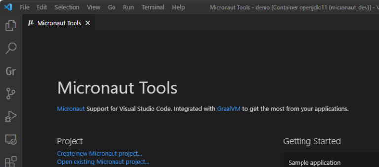 【Java】Micronaut開発環境はGraalVM Toolsでお手軽に作っちゃおう | システムをクラフトする日々